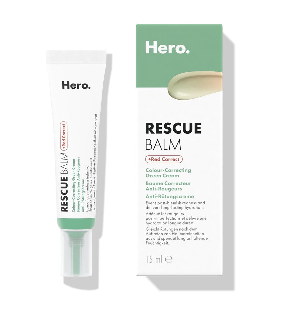 Rescue Balm + Red Correct | Post Blemish Cream | Hero Cosmetics